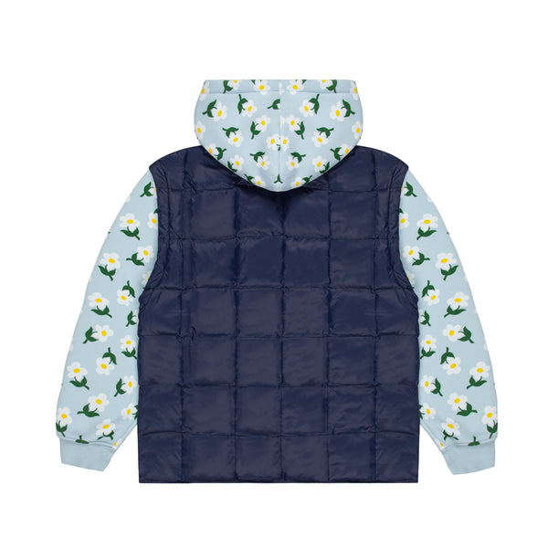 FIND SOME TIME HOODIE PUFFER VEST by GOLF WANG