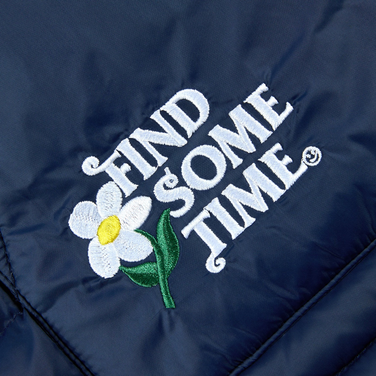 FIND SOME TIME HOODIE PUFFER VEST by GOLF WANG